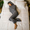 Adult Swaddle Wearable Blanket: Hooded Sleep Pod Move For Adults | Hug ...
